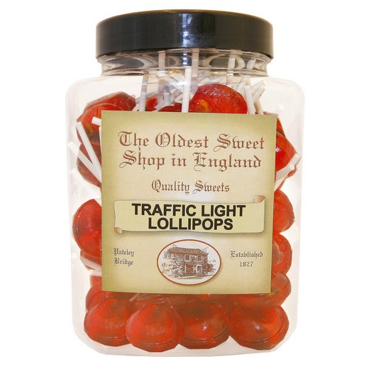 Traffic Light Lollipop Jar 1.3Kg – The Oldest Sweet Shop In The World